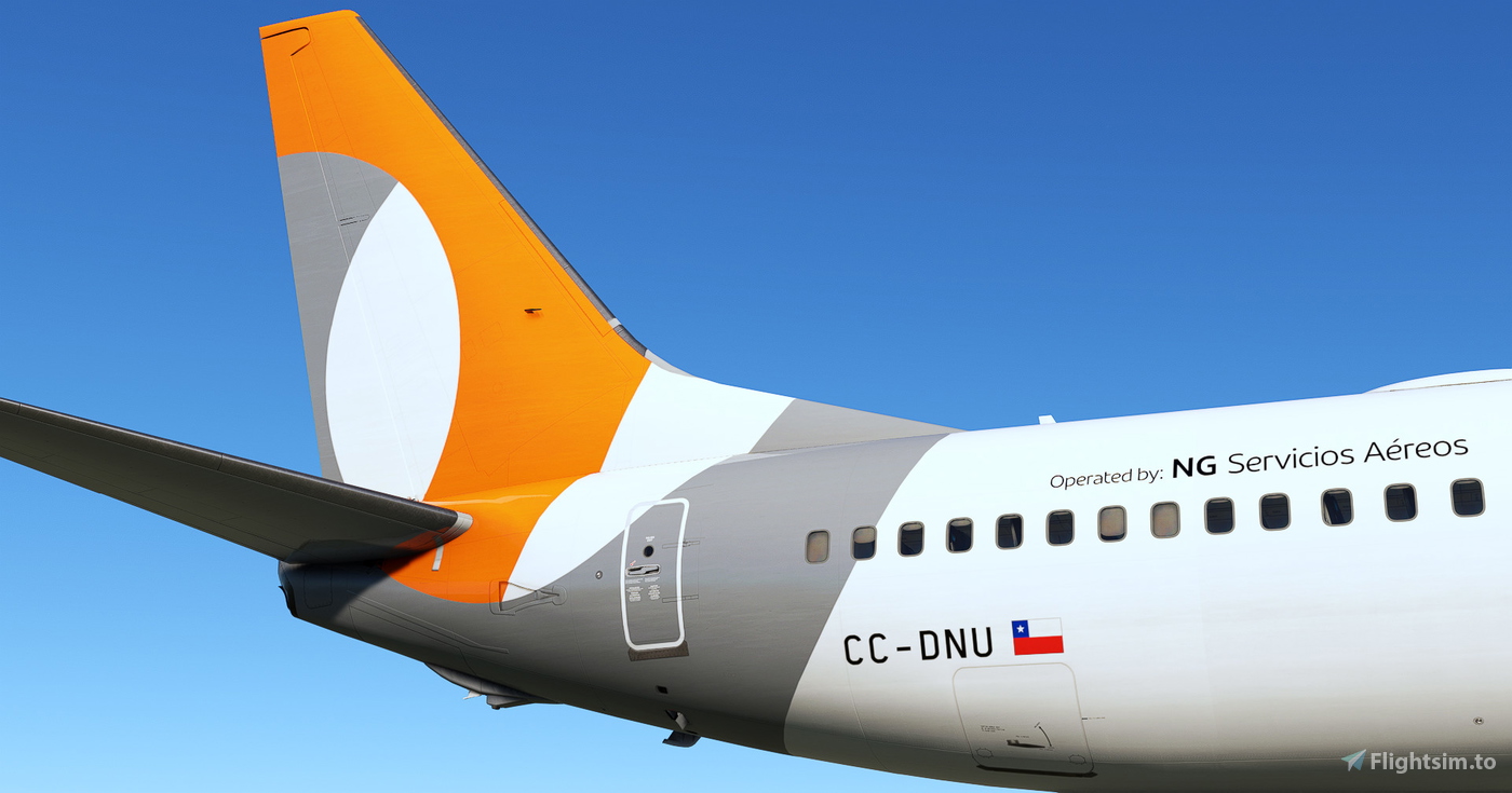 Gol by NG Servicios Aéreos CC-DNU | PMDG 737-800 | 8K 对于 Microsoft ...