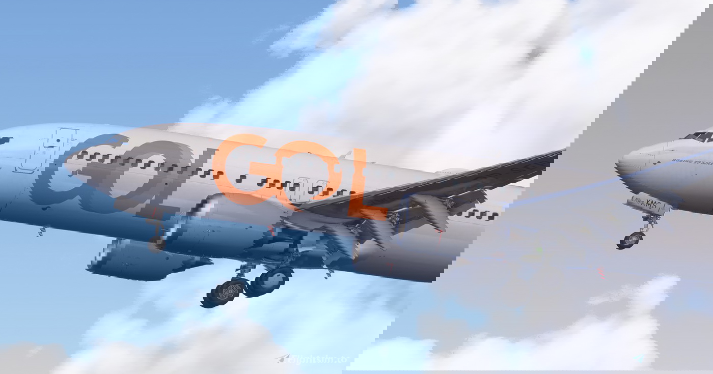 Gol Linhas Aéreas PR-XMS | Asobo 737-8MAX | 8K for Microsoft Flight Simulator | MSFS