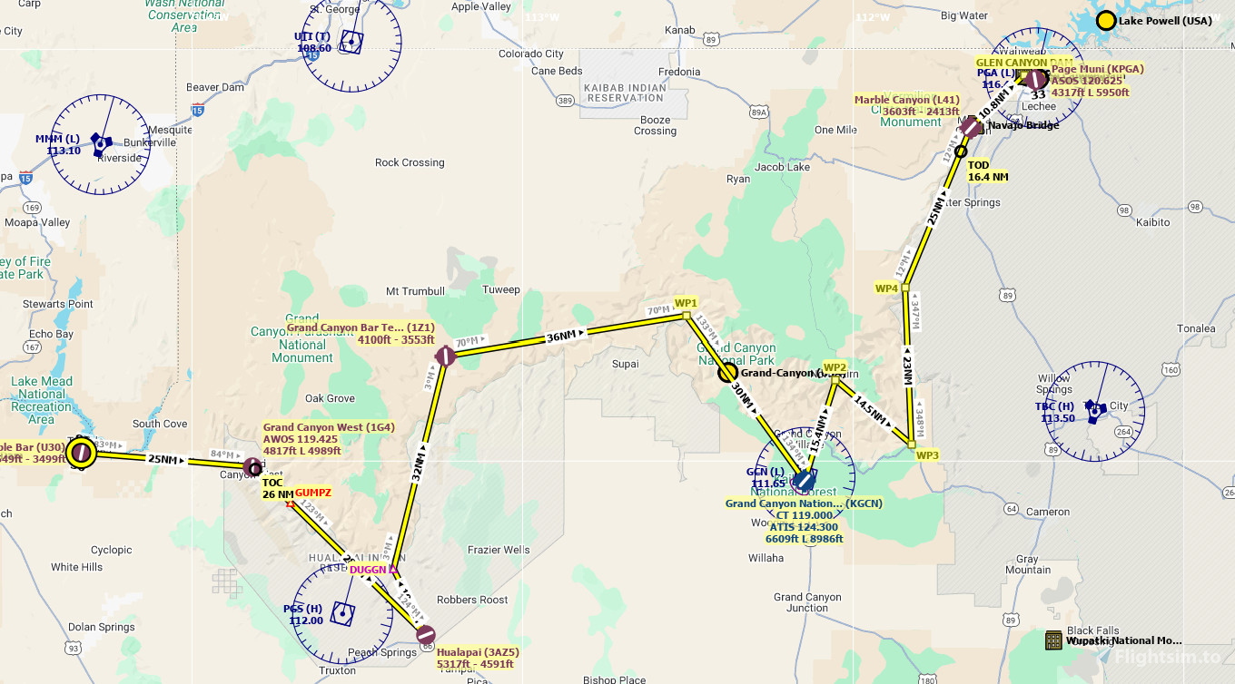 Grand Canyon Adventure: Epic Aerial Tour for Microsoft Flight Simulator ...