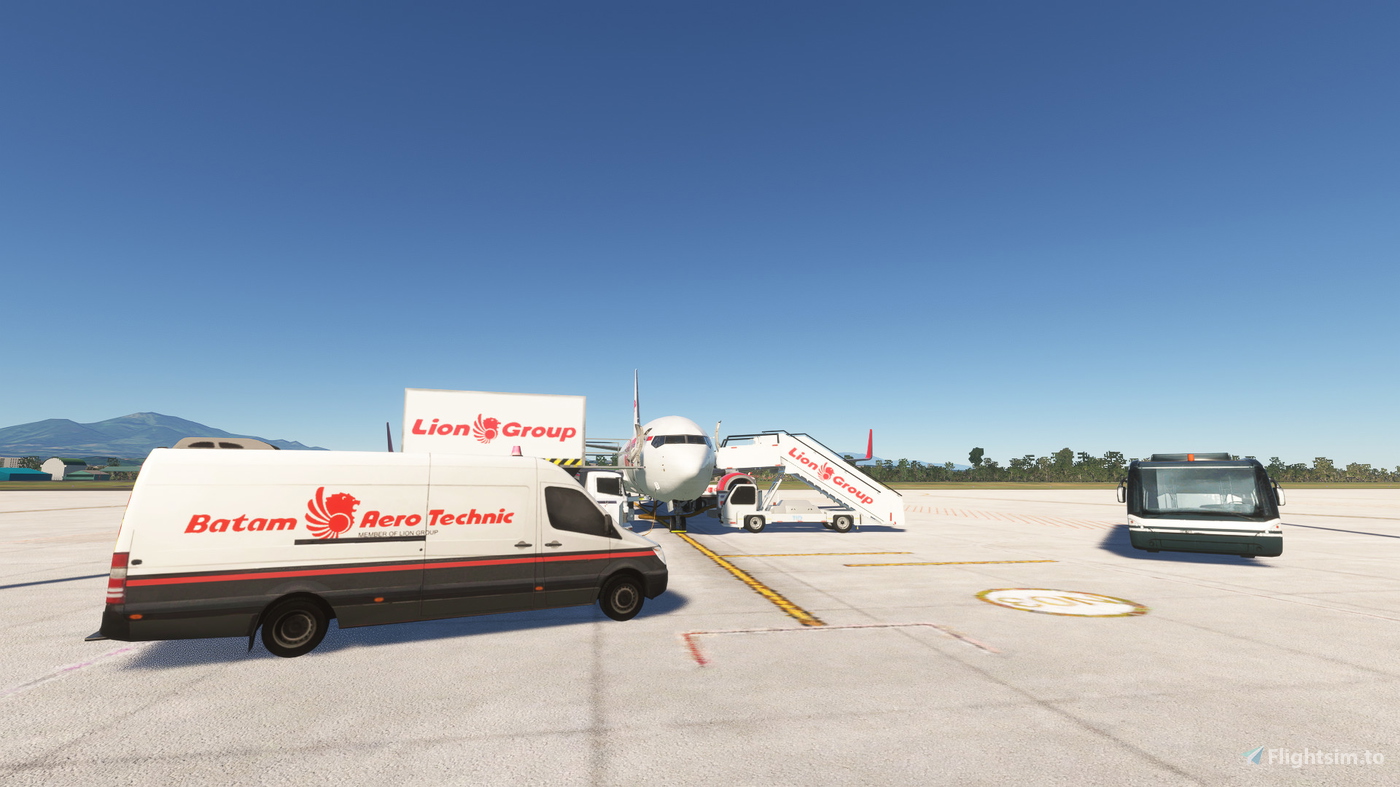 Ground Handling Addon for PMDG B737-800: Lion Air Textures for ...