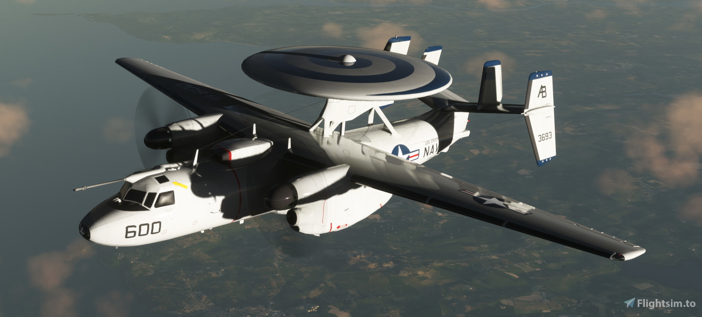Grumman E-2D Hawkeye EARLY ALPHA WIP pour Microsoft Flight Simulator | MSFS