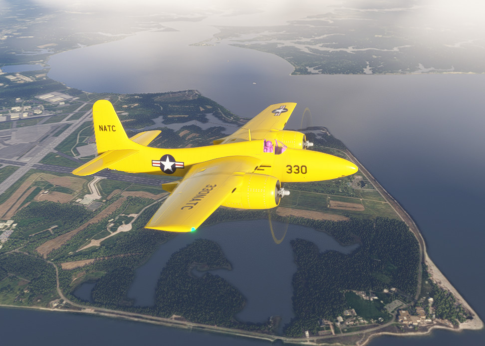 Grumman F7F-3 Flight Model for Microsoft Flight Simulator | MSFS