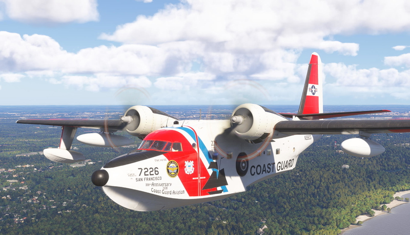 Grumman HU-16E N266CG Morlock for Microsoft Flight Simulator | MSFS