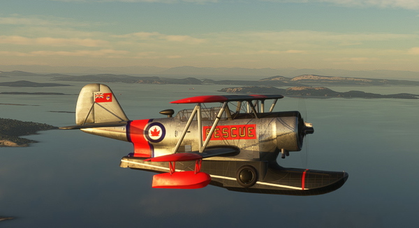 CF-5E 419 Sqn RCAF Aggressor Livery for Microsoft Flight Simulator | MSFS