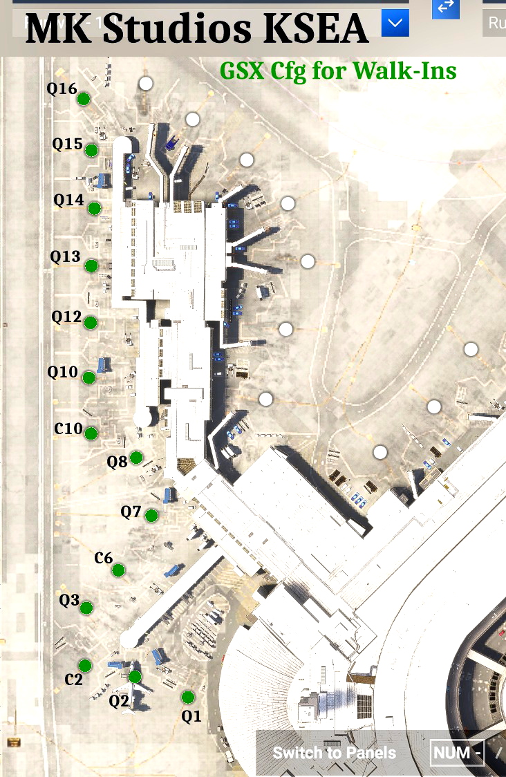 GSX Config file for MK Studios KSEA - walk-in gates für Microsoft ...
