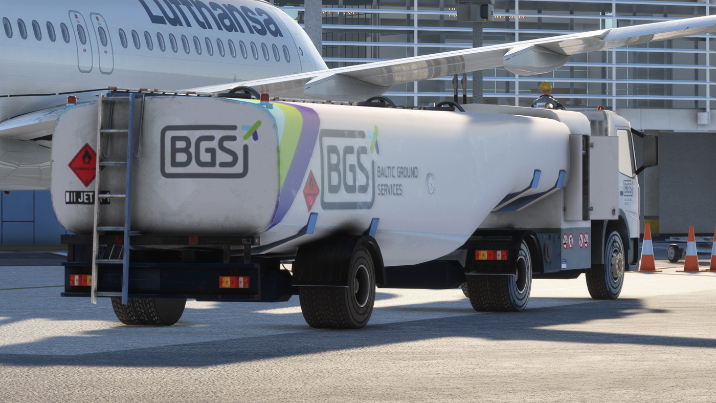 GSX Fuel Truck Livery Baltic Ground Services for Microsoft Flight ...
