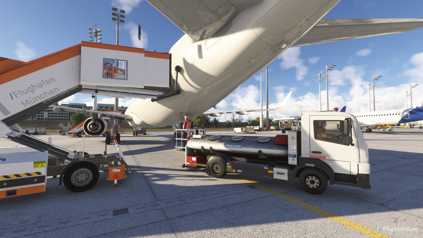 GSX Ground Services Profile for Airbus A321 (Microsoft / iniBuilds) 对于 Microsoft Flight ...