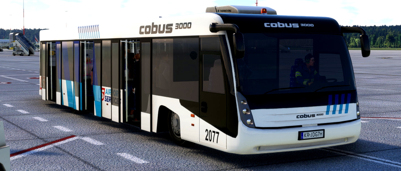 GSX Passenger Bus Repaint LS Airport Services for Microsoft Flight ...