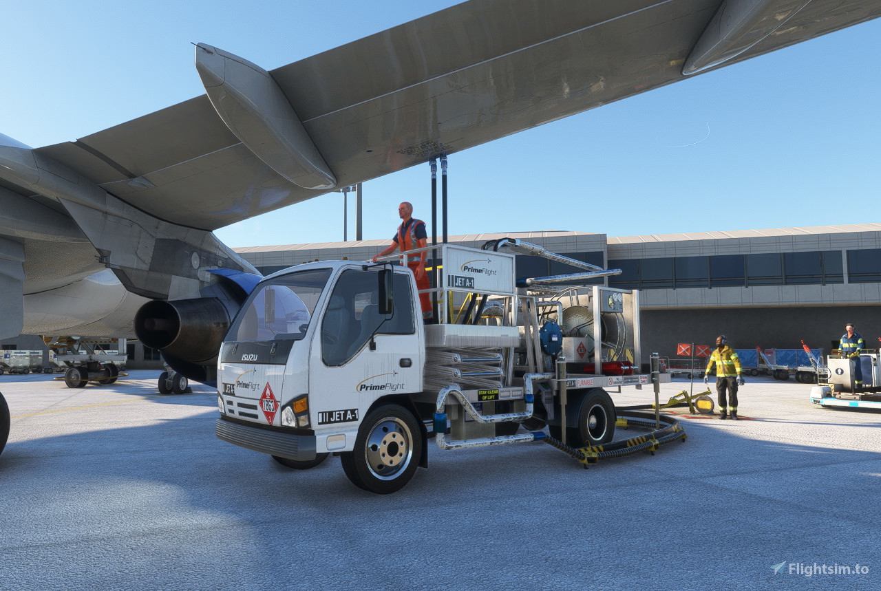 GSX Pro PrimeFlight Fuel Trucks Set para Microsoft Flight Simulator | MSFS