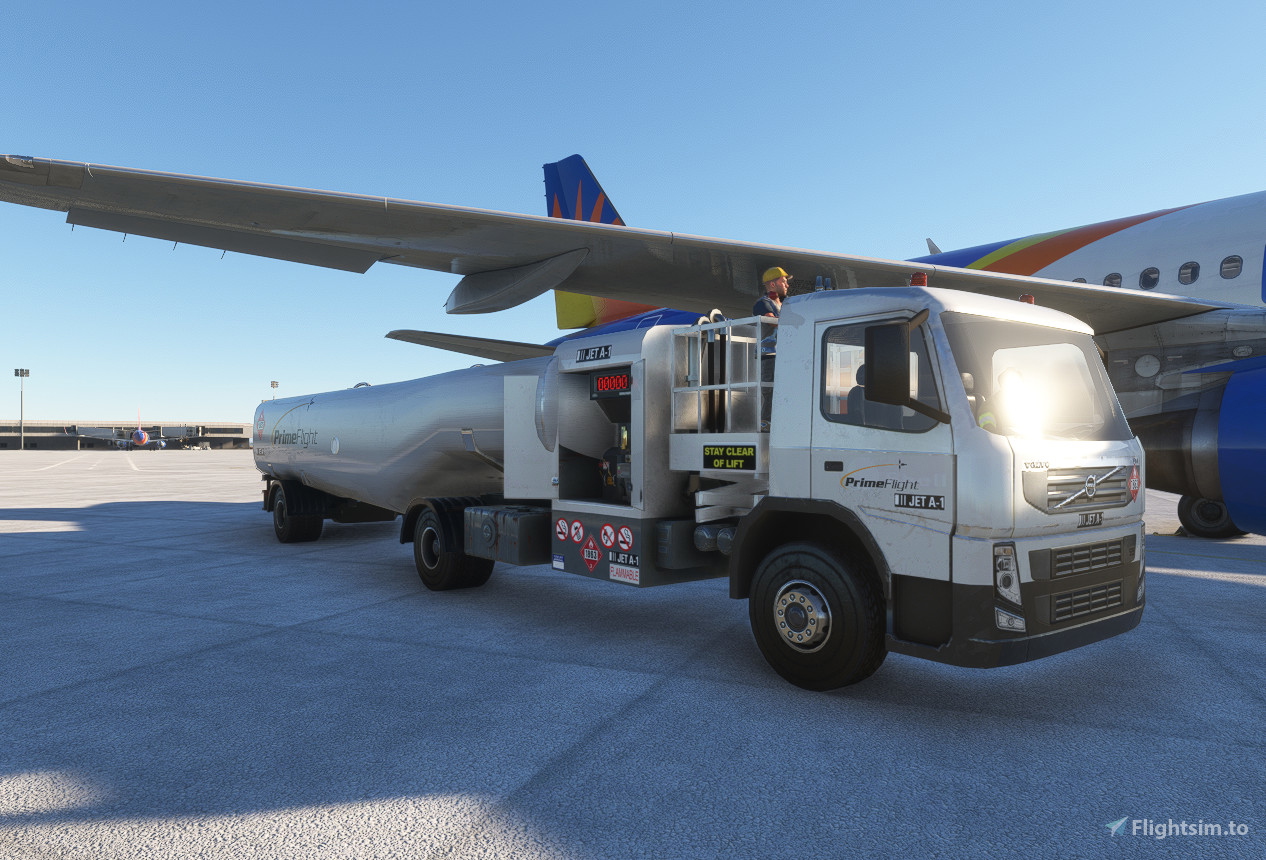 GSX Pro PrimeFlight Fuel Trucks Set para Microsoft Flight Simulator | MSFS