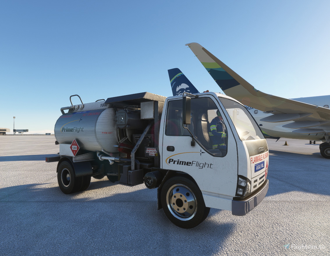 GSX Pro PrimeFlight Fuel Trucks Set 对于 Microsoft Flight Simulator | MSFS