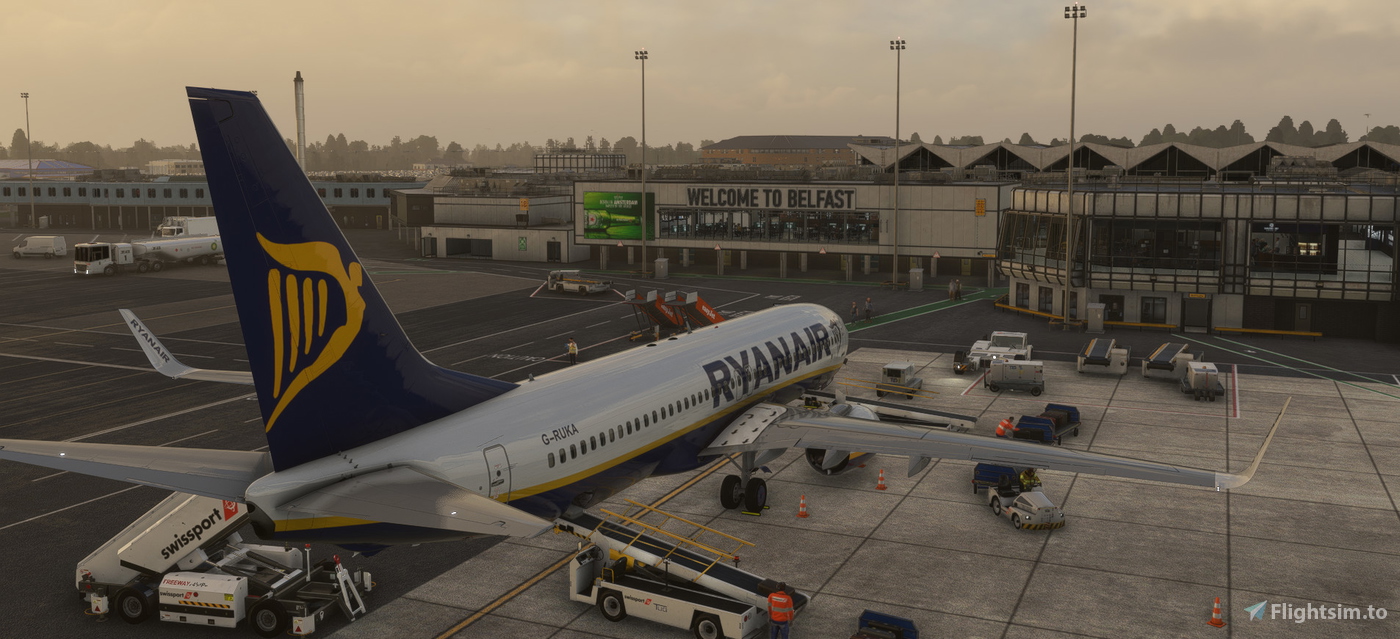 GSX Pro Profile - PYREEGUE Belfast International Airport (EGAA) for ...