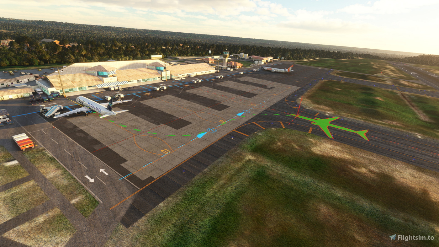 GSX Pro Profile - SBPS - Porto Seguro Airport for Microsoft Flight Simulator | MSFS