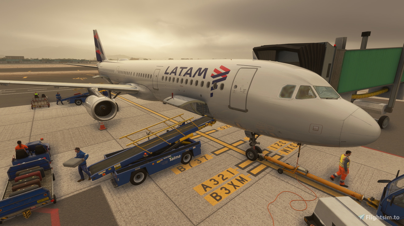 GSX Profile - SPJC - Jorge Chavez Airport, Lima-Peru Version 2 (Low-End PC version) pour ...