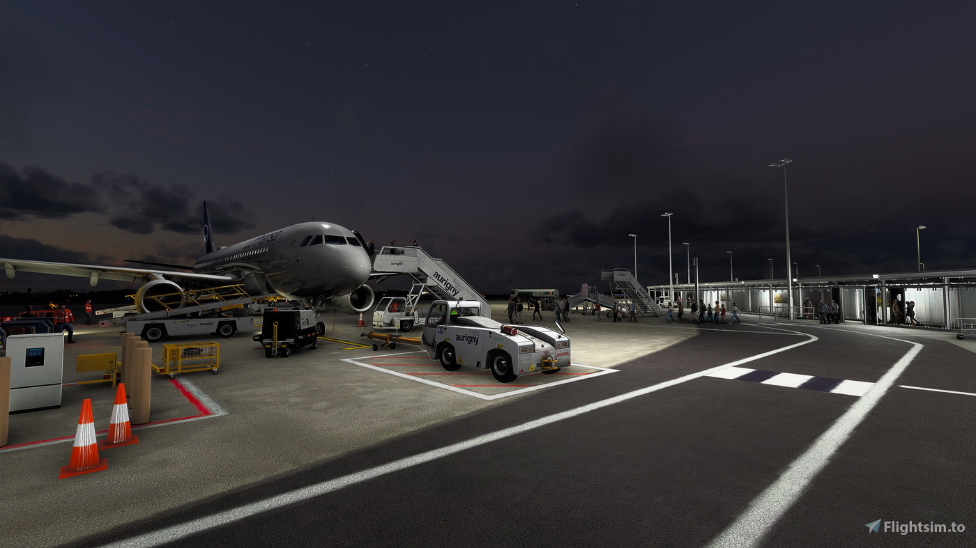 GSX Profile EGJB Guernsey (UK2000) for Microsoft Flight Simulator | MSFS