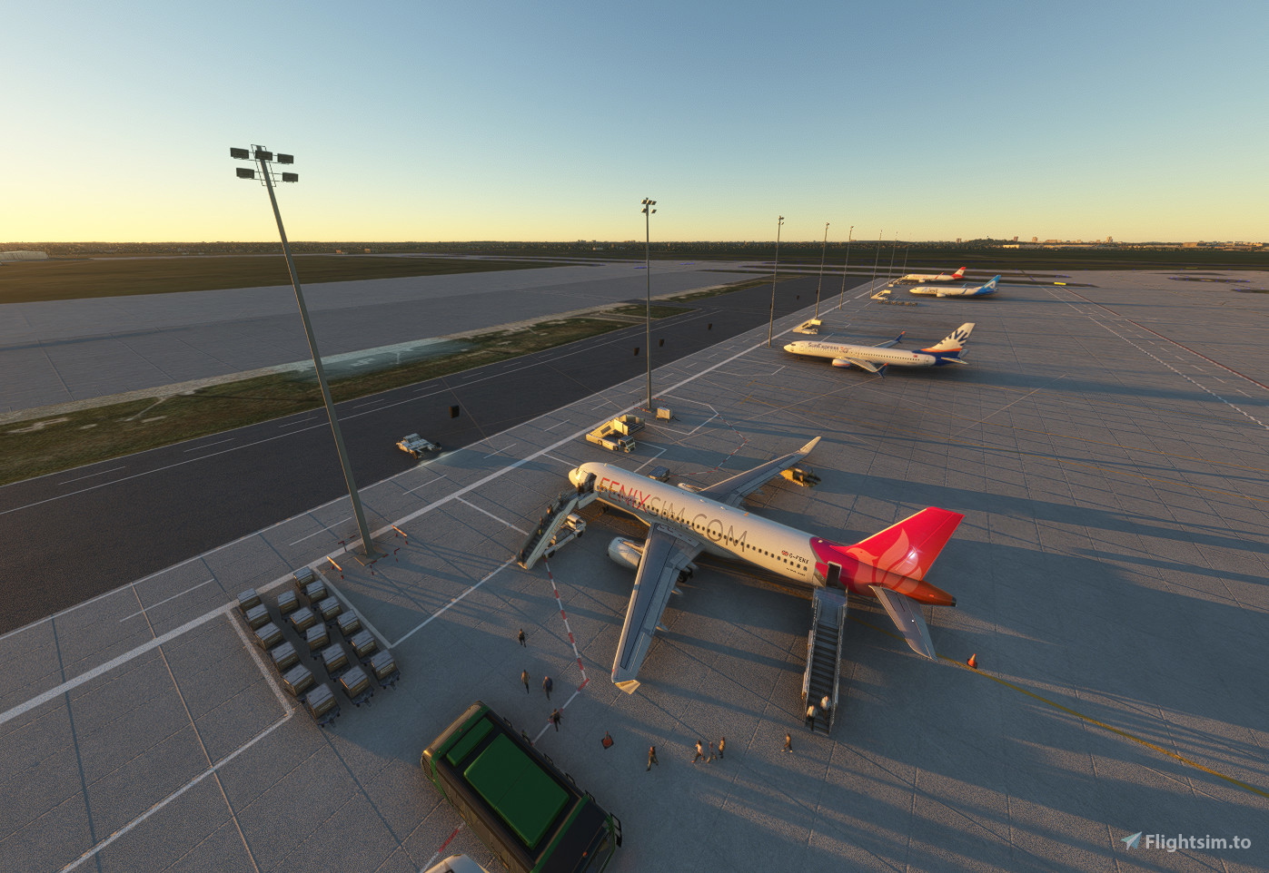 GSX Profile for EDDB By TheRedFox for Microsoft Flight Simulator | MSFS