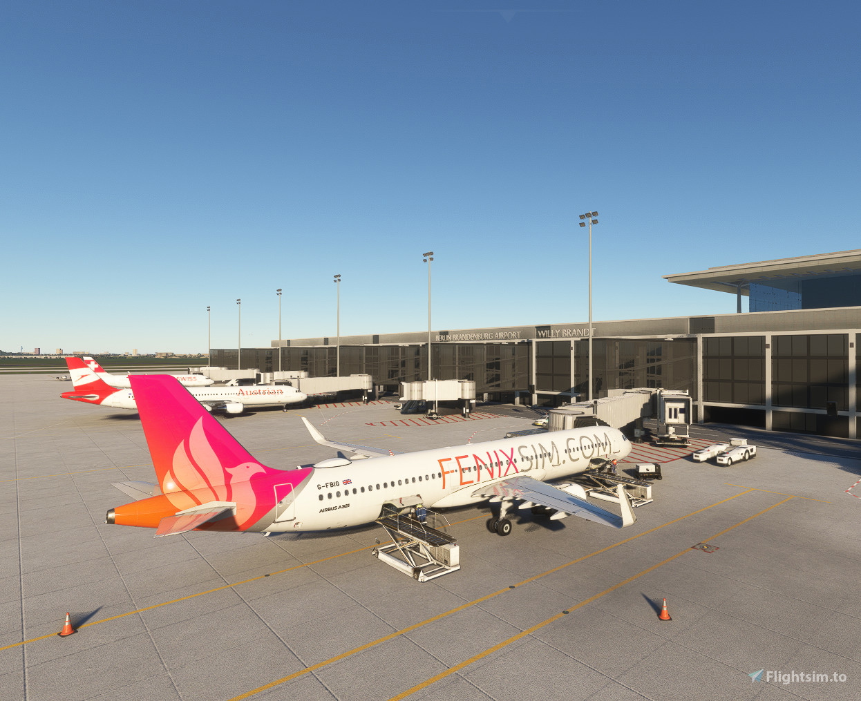 GSX Profile for EDDB By TheRedFox for Microsoft Flight Simulator | MSFS