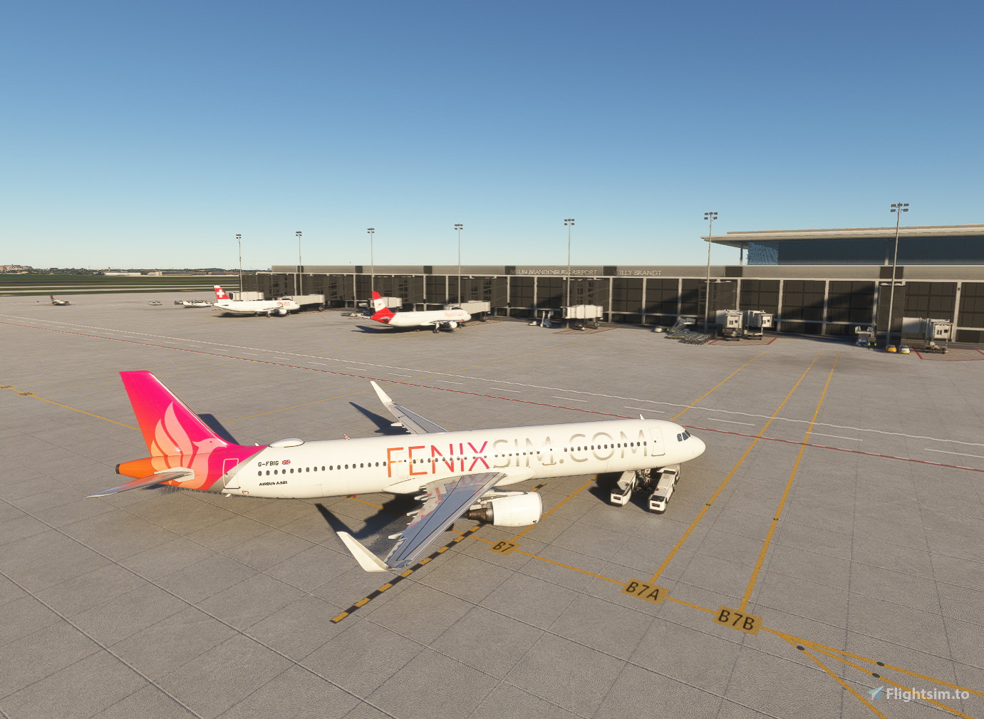 GSX Profile for EDDB By TheRedFox for Microsoft Flight Simulator | MSFS