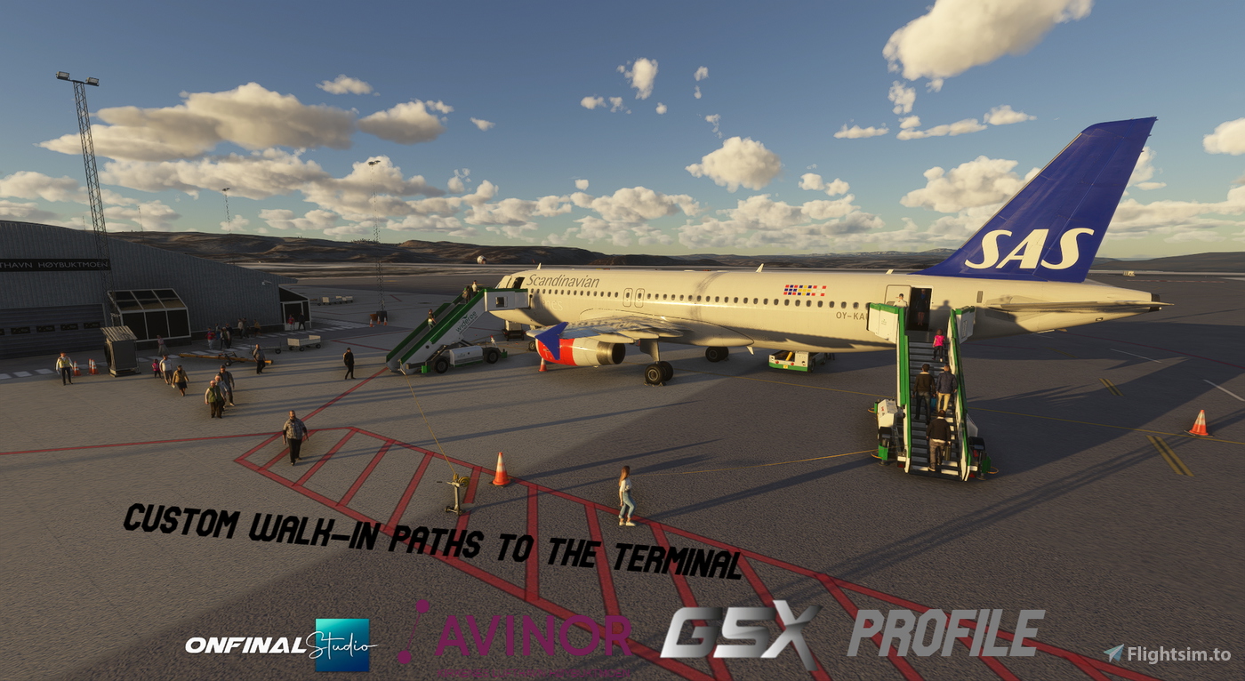 GSX Profile for ENKR by Onfinal Studio pour Microsoft Flight Simulator ...