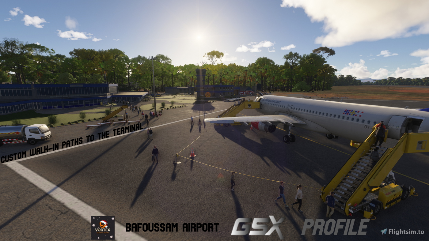 GSX Profile for FKKU by Vortex_SD for Microsoft Flight Simulator | MSFS