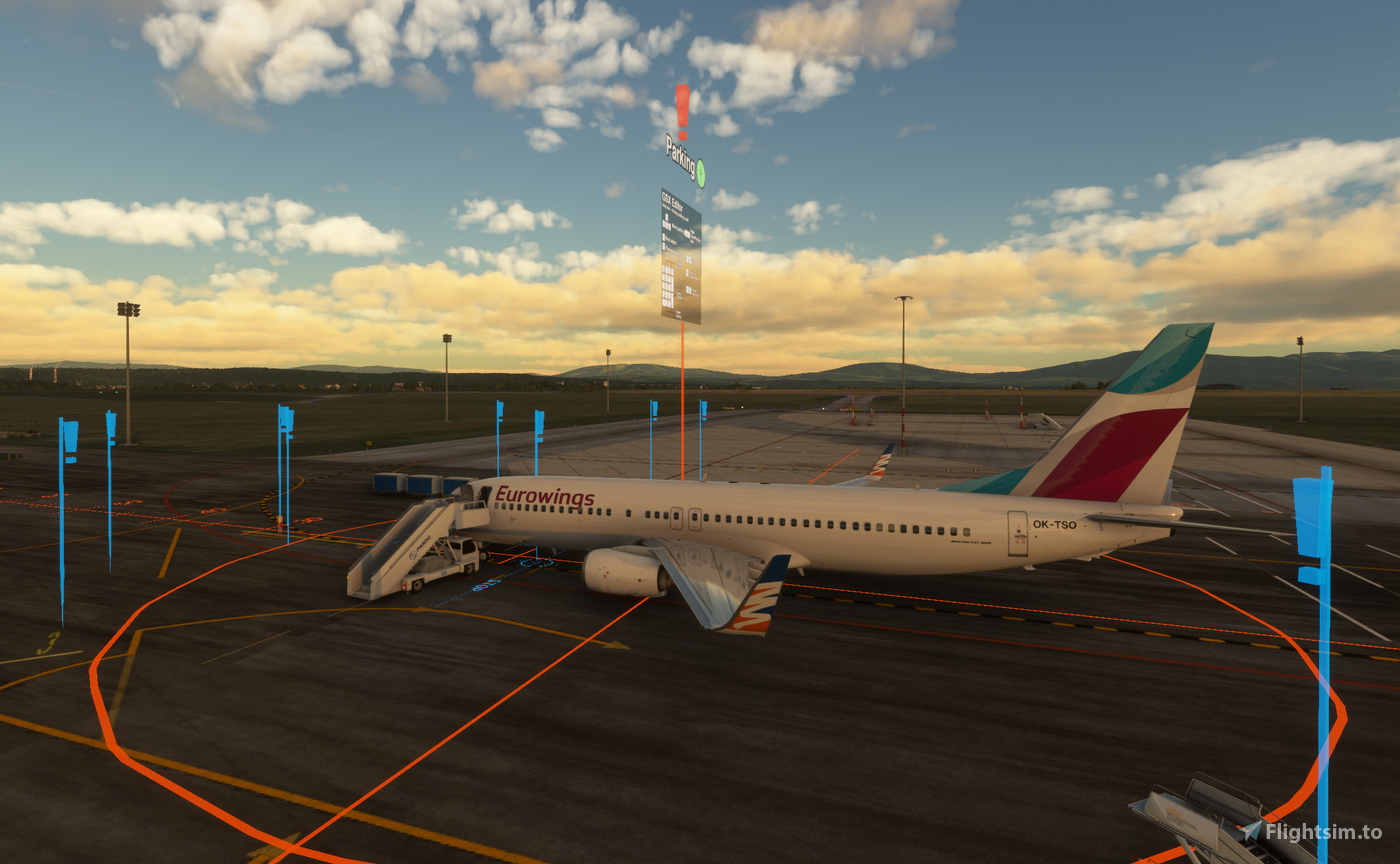 LZKZ GSX Profile for new stands pour Microsoft Flight Simulator | MSFS