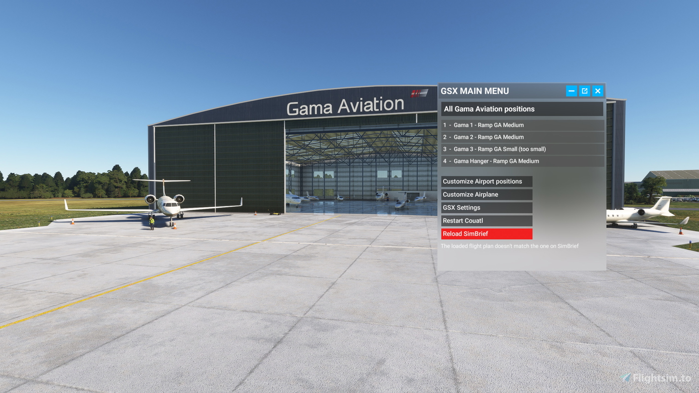 GSX Profile UK2000 Bournemouth (EGHH) for Microsoft Flight Simulator | MSFS