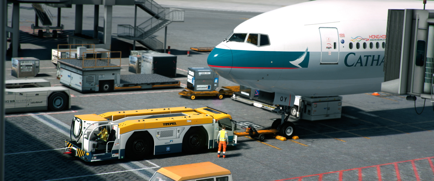 GSX Profile - WFScenery VHHH Hong Kong with GSE Texture Replacement for ...