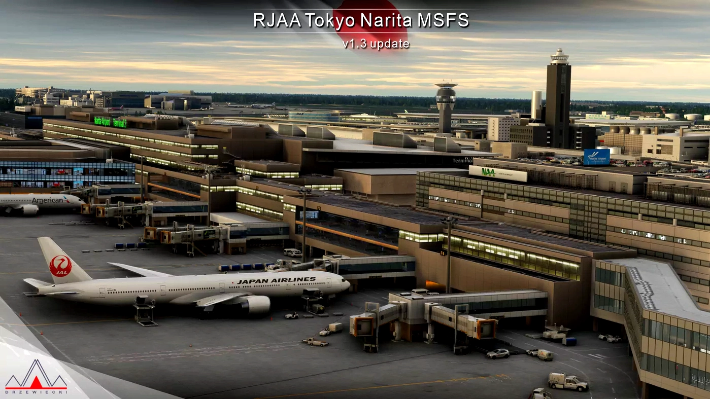 GSX Profiles - RJAA Narita (Drzewieckidesign) for Microsoft Flight ...