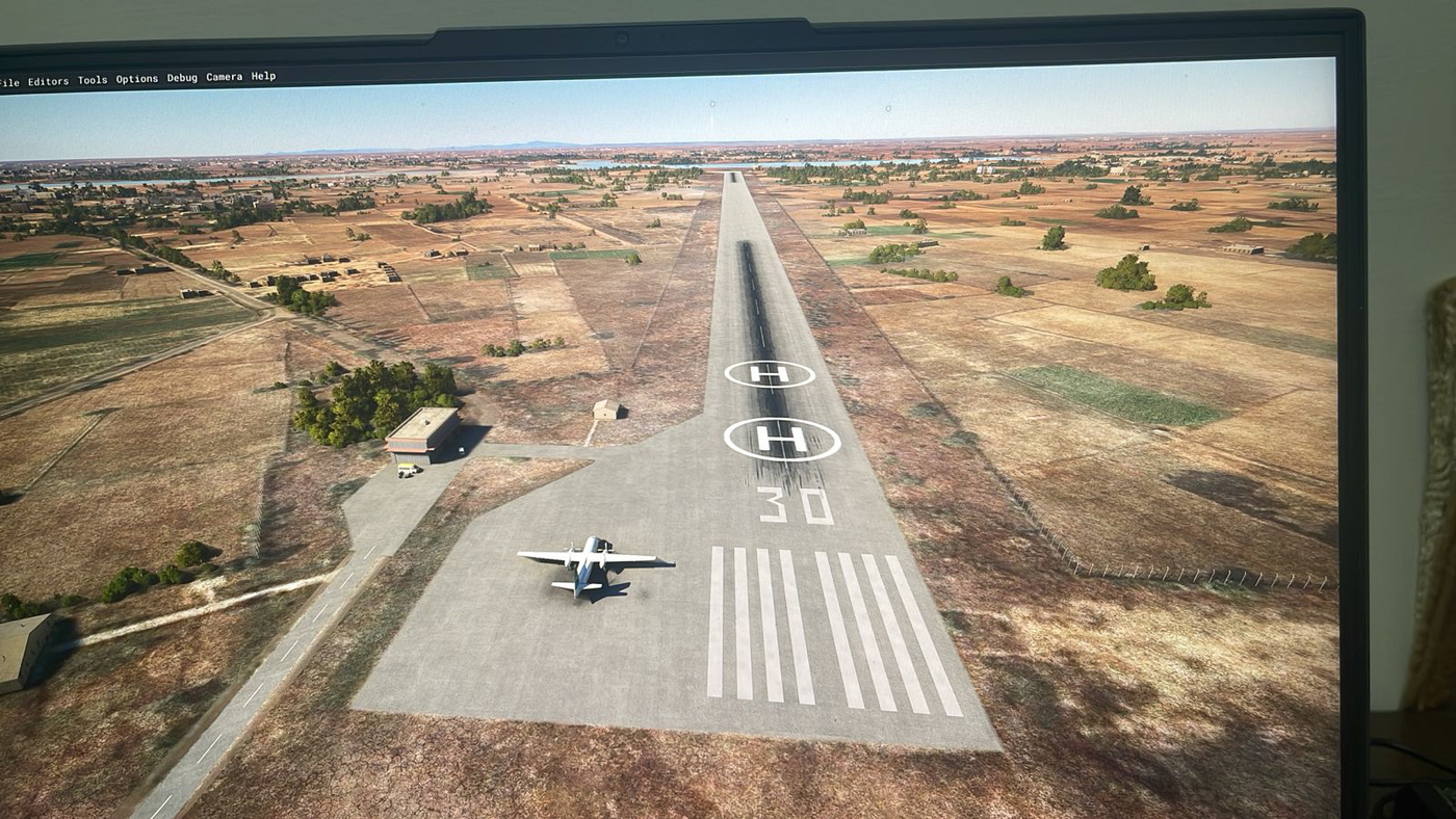 Gujrat Airstrip OPGJ - PK-0104 for Microsoft Flight Simulator | MSFS