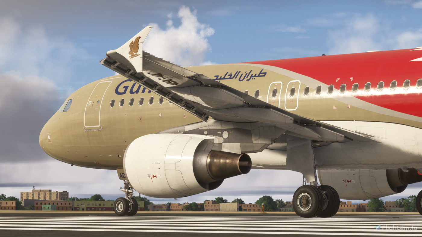 Gulf Air A320 Fleet Pack + Cabin | MSFS 2024 | Fenix A320 | for ...