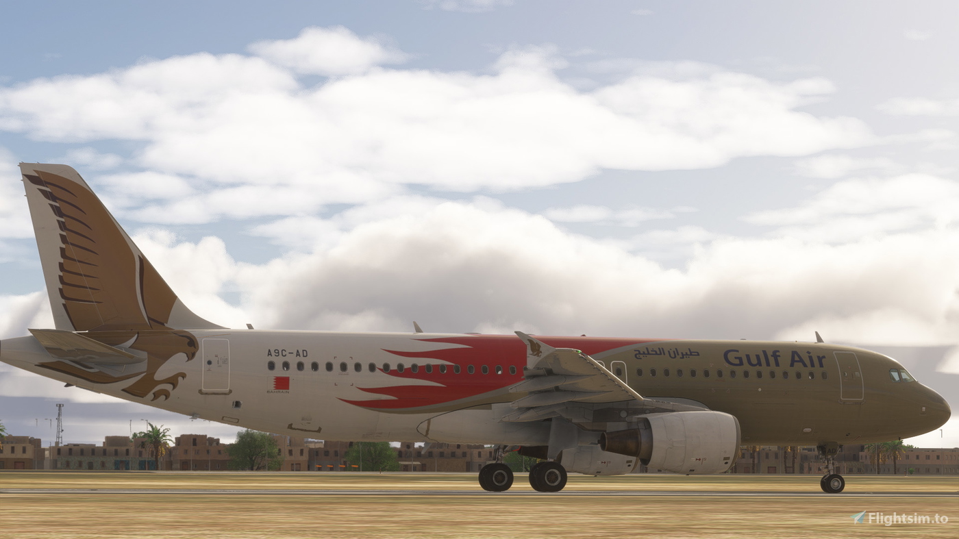 Gulf Air A320 Fleet Pack + Cabin | MSFS 2024 | Fenix A320 | for ...