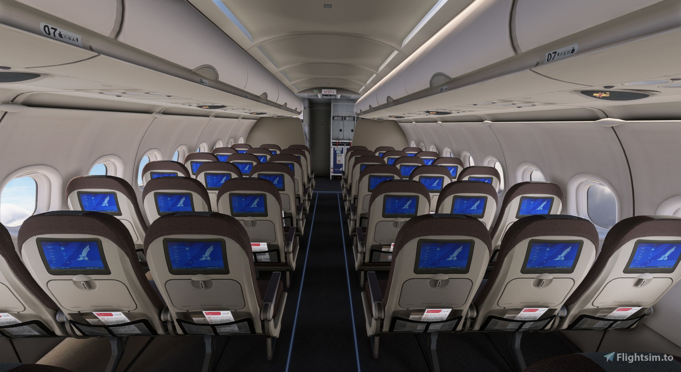 Gulf Air A320 Fleet Pack + Cabin | MSFS 2024 | Fenix A320 | for ...