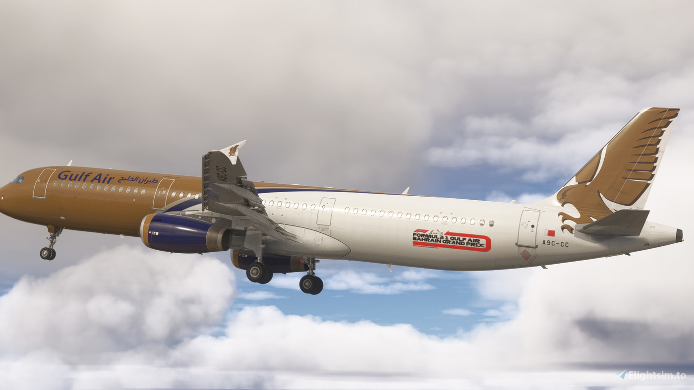 Gulf Air A9C-CC+ Cabin |MSFS 2024| Fenix A321 for Microsoft Flight ...