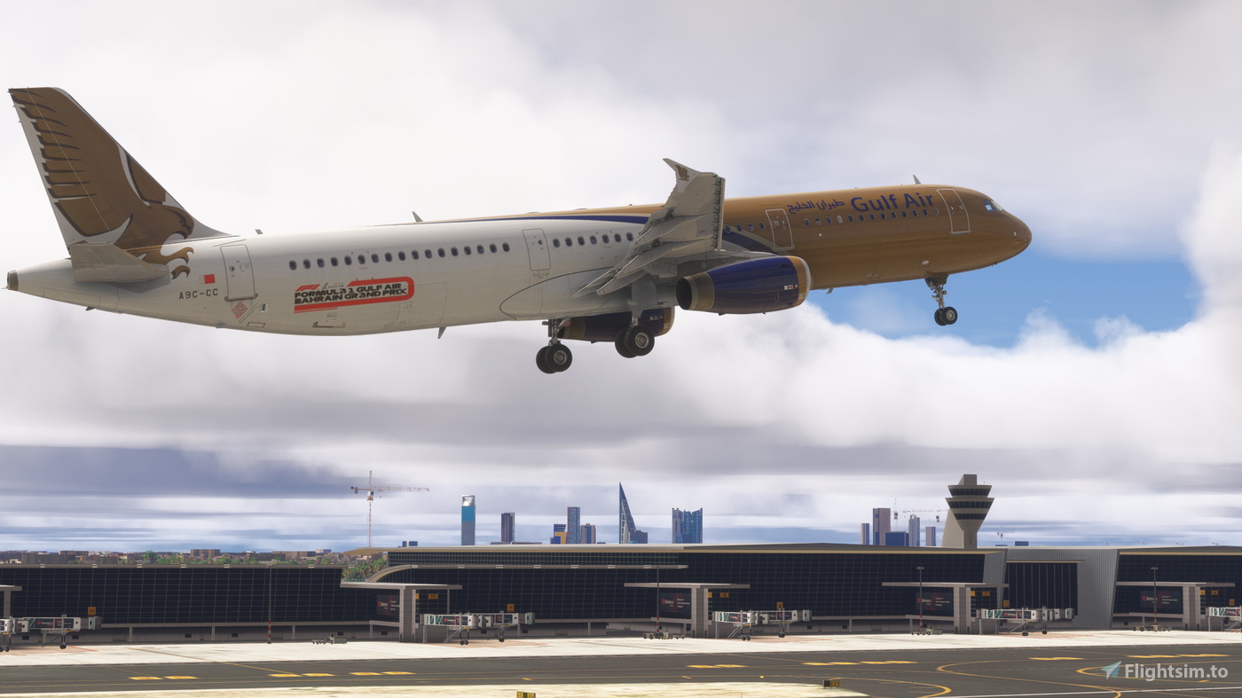 Gulf Air A9C-CC+ Cabin |MSFS 2024| Fenix A321 for Microsoft Flight ...