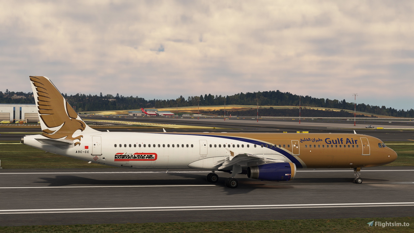 Gulf Air A9C-CC+ Cabin |MSFS 2024| Fenix A321 for Microsoft Flight ...