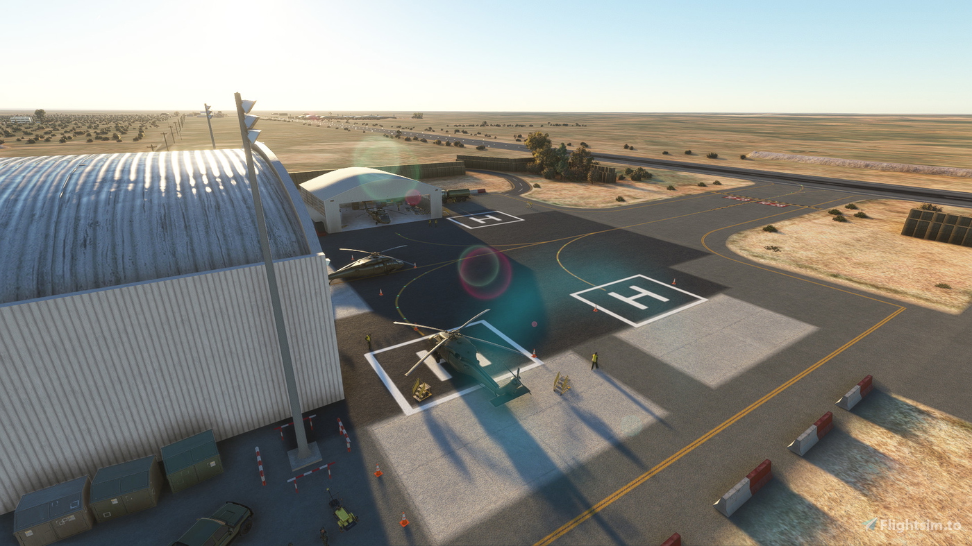 OJHR - H4 (Ruwaished ) Air Base - Scenery Enhancement for Microsoft ...