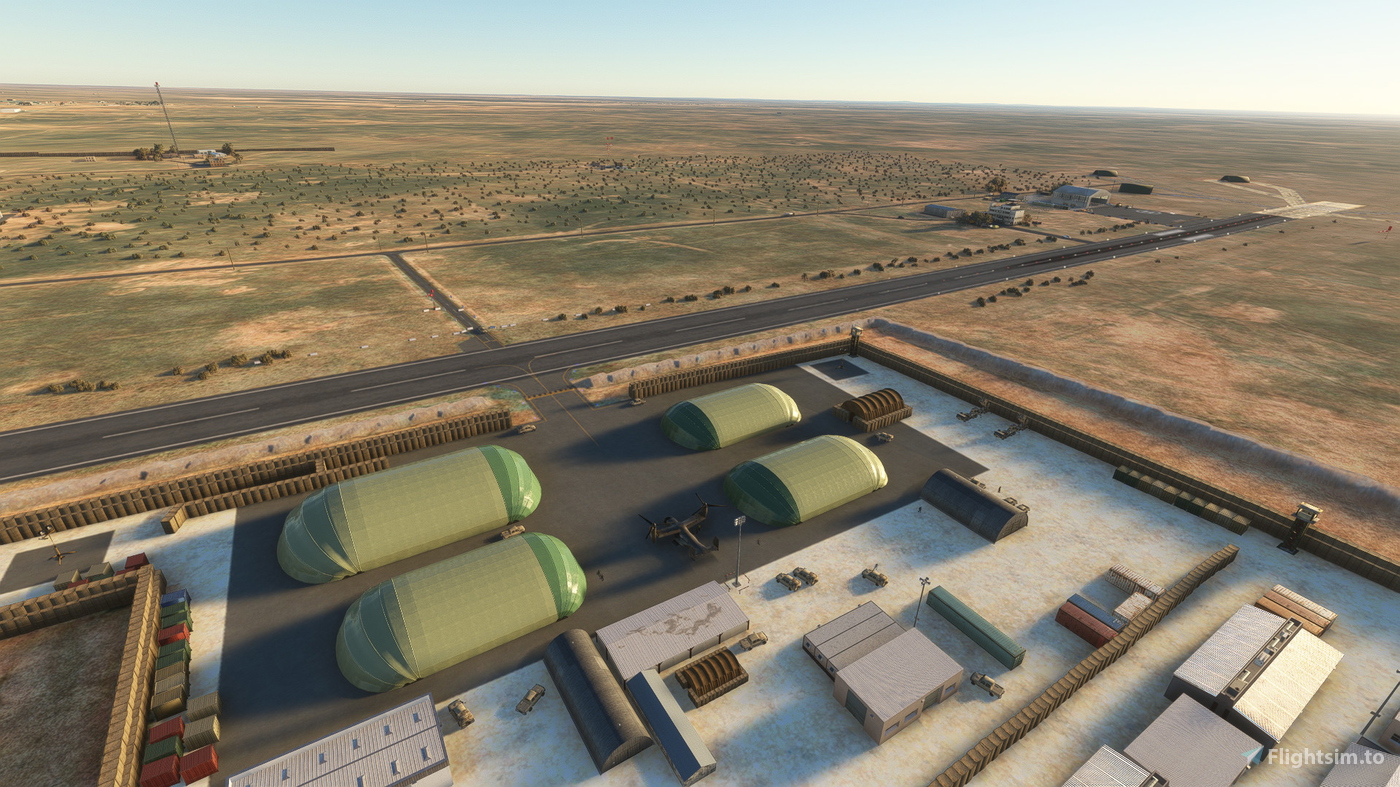OJHR - H4 (Ruwaished ) Air Base - Scenery Enhancement for Microsoft ...