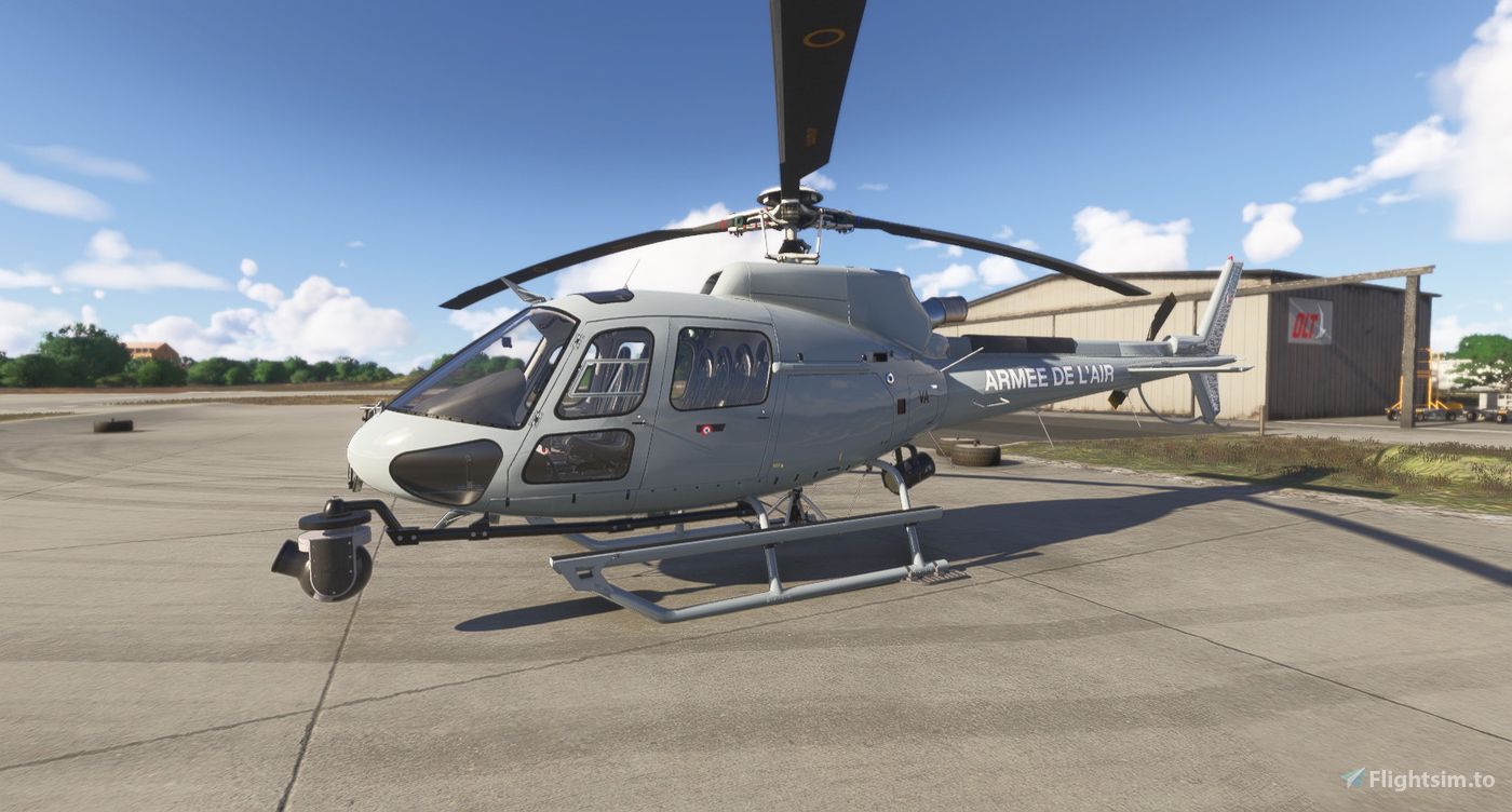 H125 - French air Force (AS550 Fennec) for Microsoft Flight Simulator ...