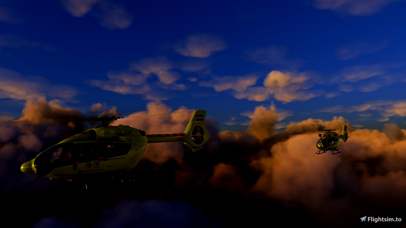 H145 - Air Ambulance Hungary, Fantasy Livery HEMS for Microsoft Flight ...