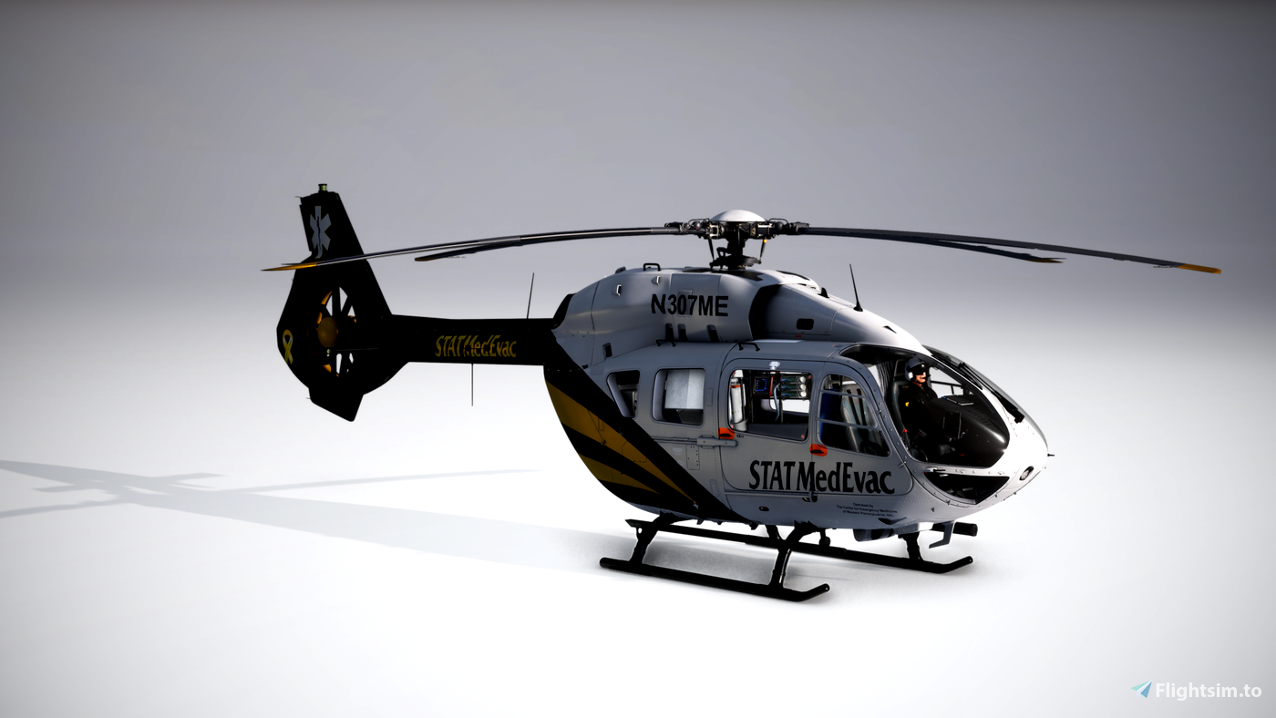 H145 HEMS STATMedevac Livery Pack for Microsoft Flight Simulator | Feed