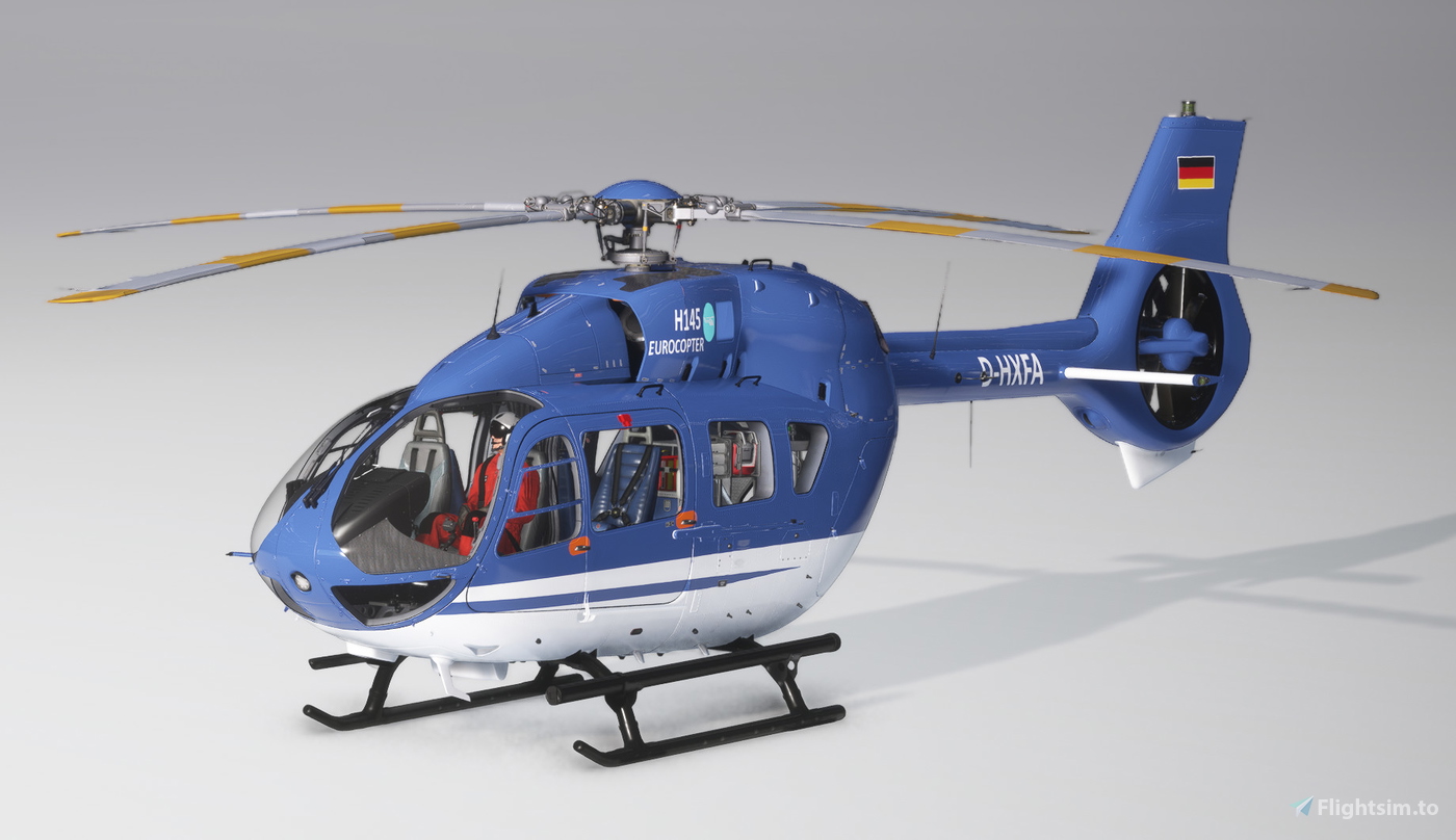 H145_D-HXFA EMS für Microsoft Flight Simulator | MSFS