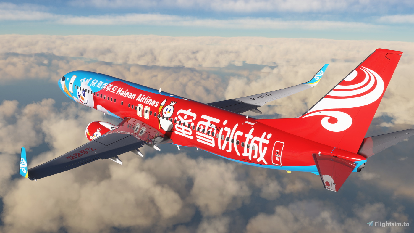 Hainan Airlines MIXUE B-1131 for Microsoft Flight Simulator | MSFS