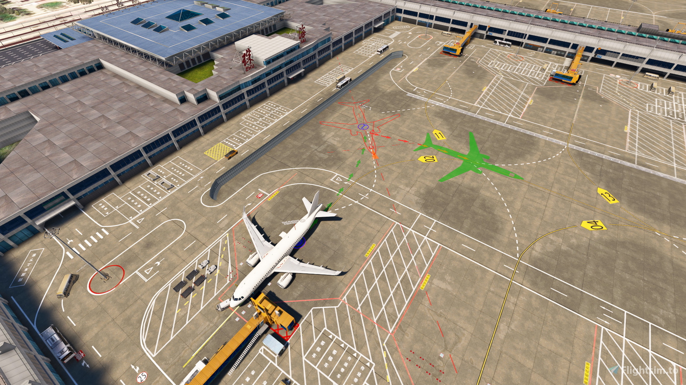 HALUA6683-新珠海金湾机场-ZGSD-GSX Profiles 对于 Microsoft Flight Simulator | MSFS