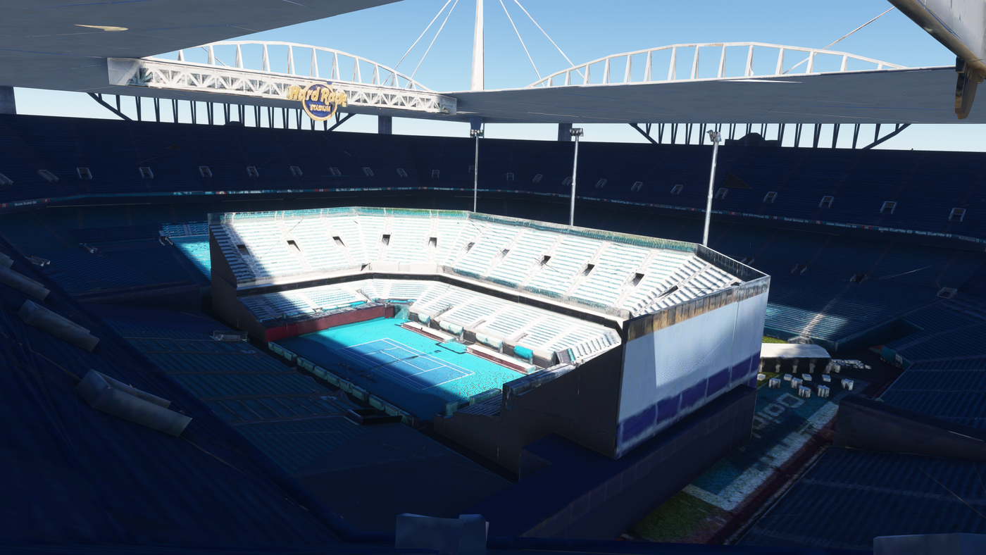 Hard Rock Stadium v2 对于 Microsoft Flight Simulator | MSFS