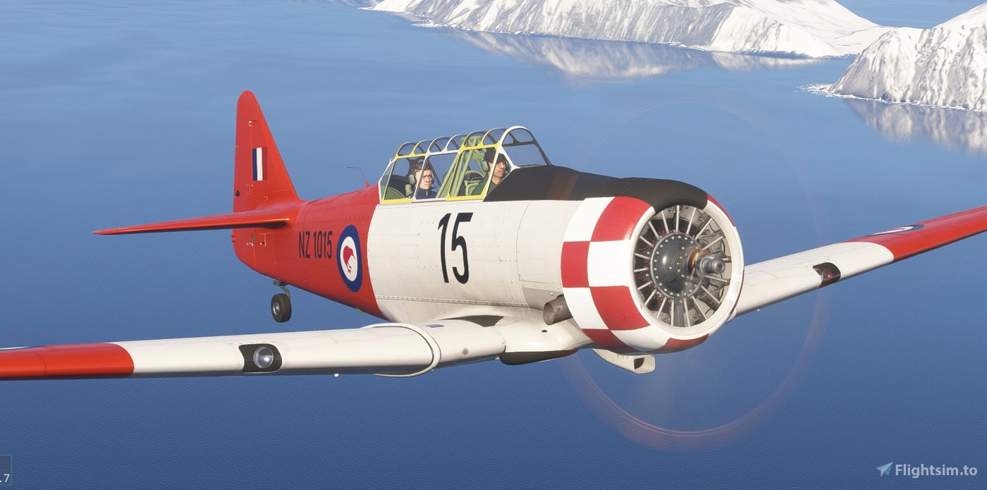 Harvard RNZAF-NZ1015 のために Microsoft Flight Simulator | MSFS