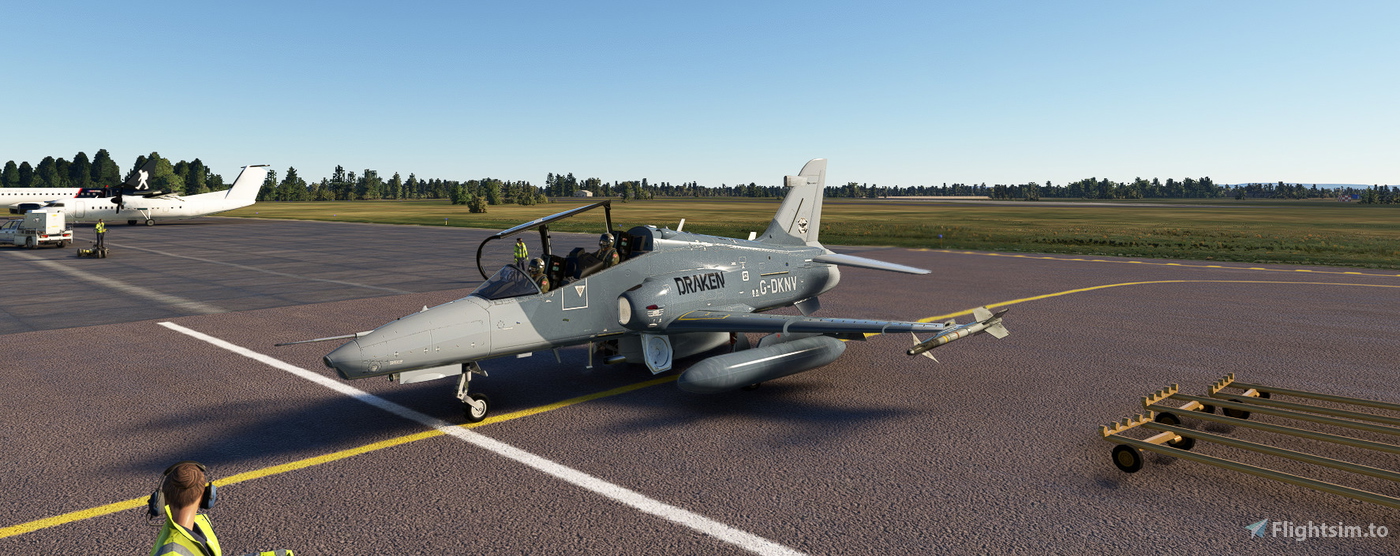 Hawk T.2 Draken International (Fictionnal) for Microsoft Flight ...