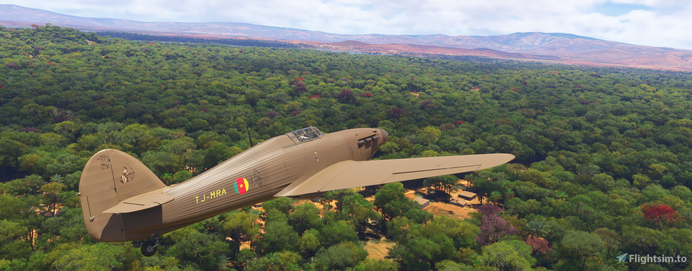 Hawker Hurricane Mk1 (aeroplane heaven) brown TJ-MRA for Microsoft ...