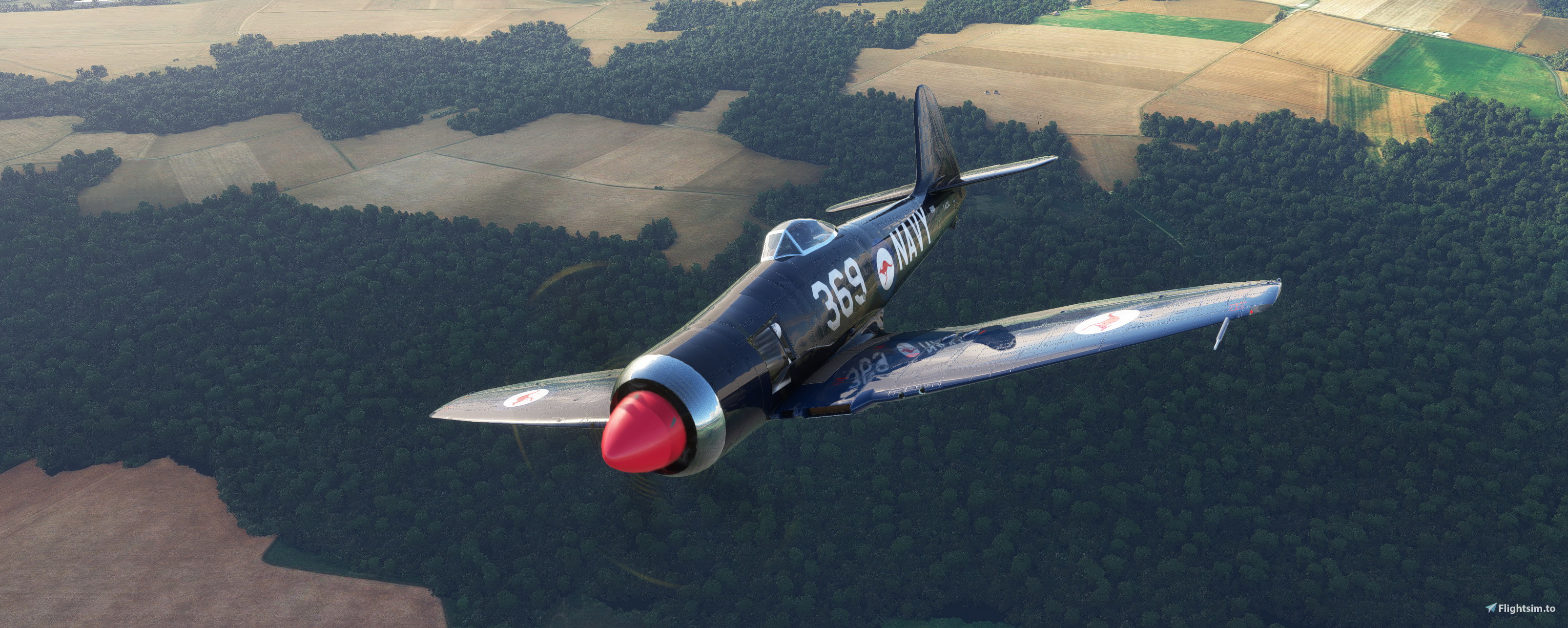 Hawker Sea Fury F-AZXL - MSFS Add-on - Flightsim.to