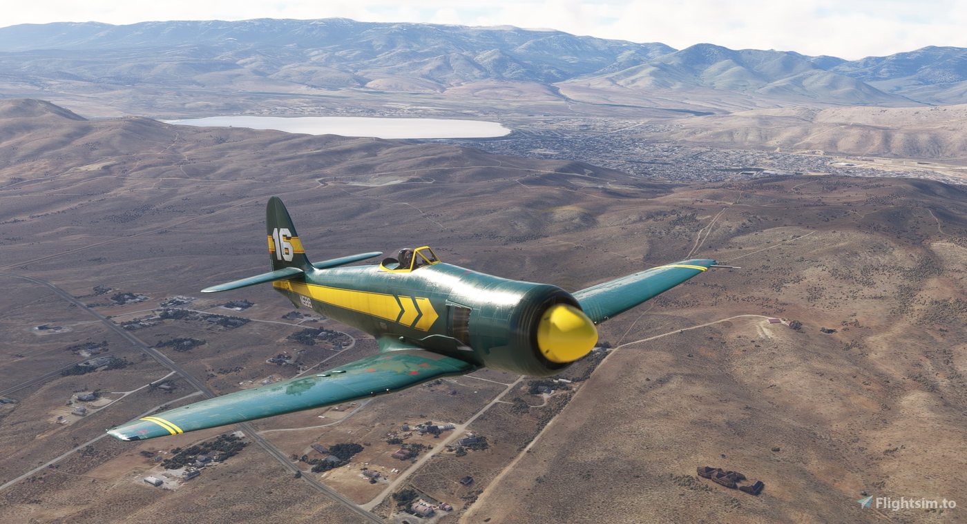 Hawker Sea Fury N588 for Microsoft Flight Simulator | MSFS
