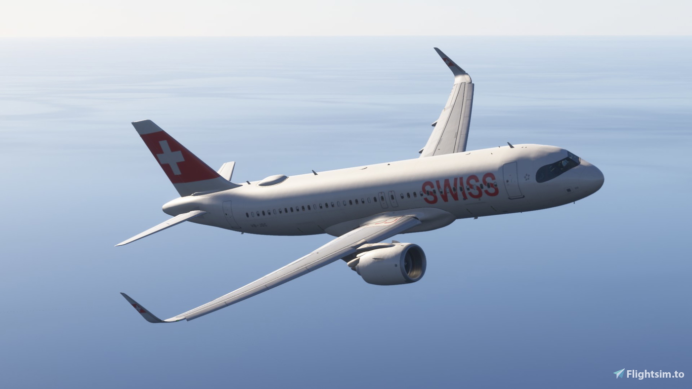 HB-JDH, HB-JDC, HB-JDC (red nose) | A320neo | Swiss | MSFS 2024 | 8K ...